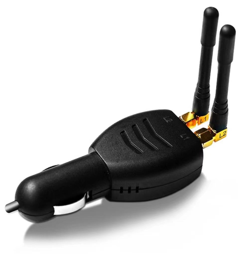 New 2 Band Cigarette Lighter Gps Jammer For Car Topsignaljammer