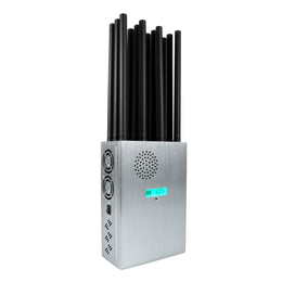New High Power Handheld 12 Antennas 5G Cellphone Signal Jammer 37 Watt – topsignaljammer